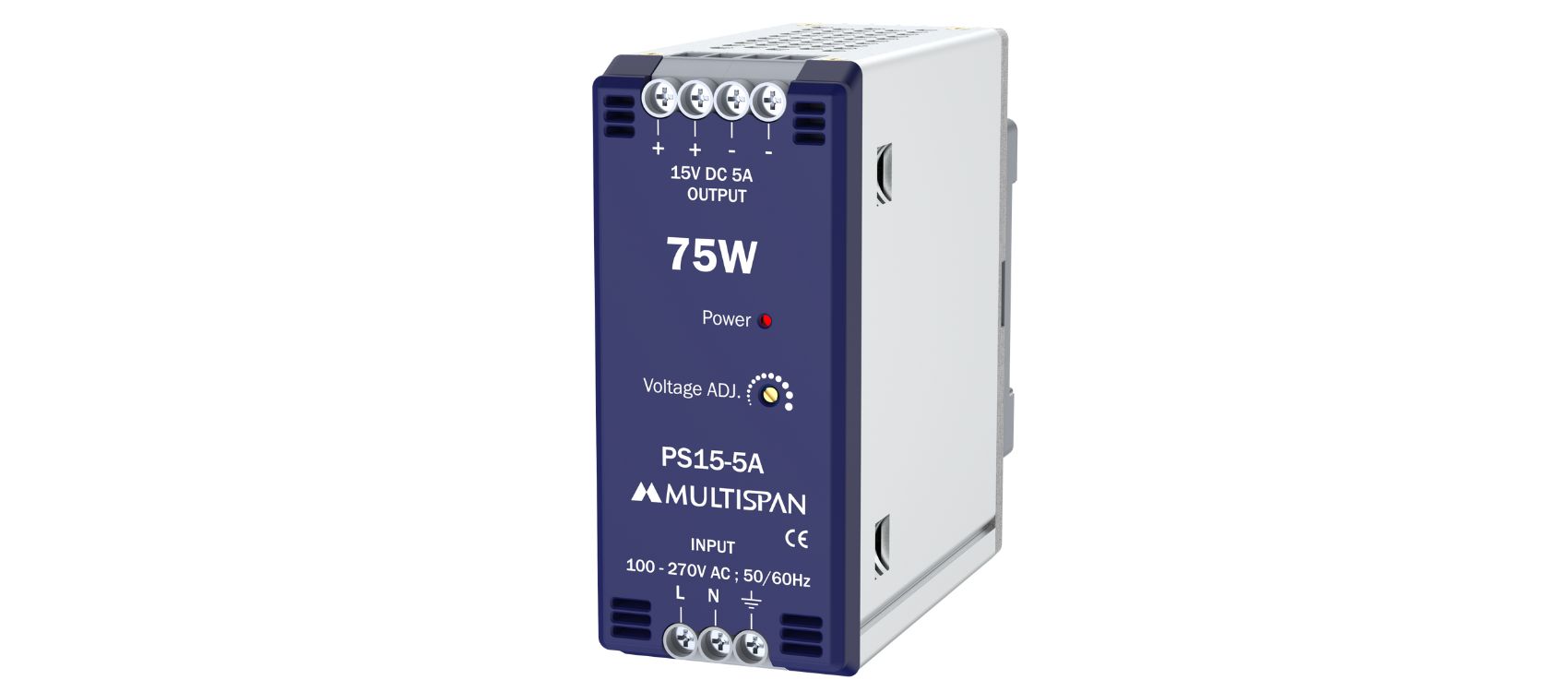 PS15-5A SMPS | 15VDC 5A Industrial Power Supply