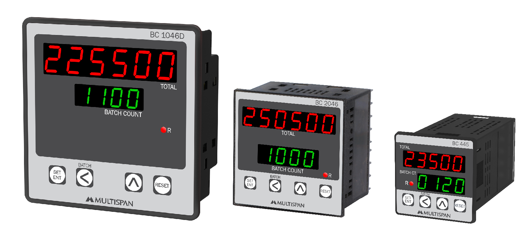 Functional Counters | Programmable Counters | Multispan
