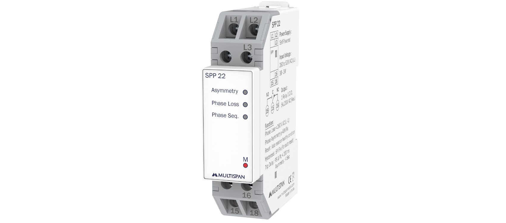 SPP-22 | Single Phase Preventer | Protection Relay
