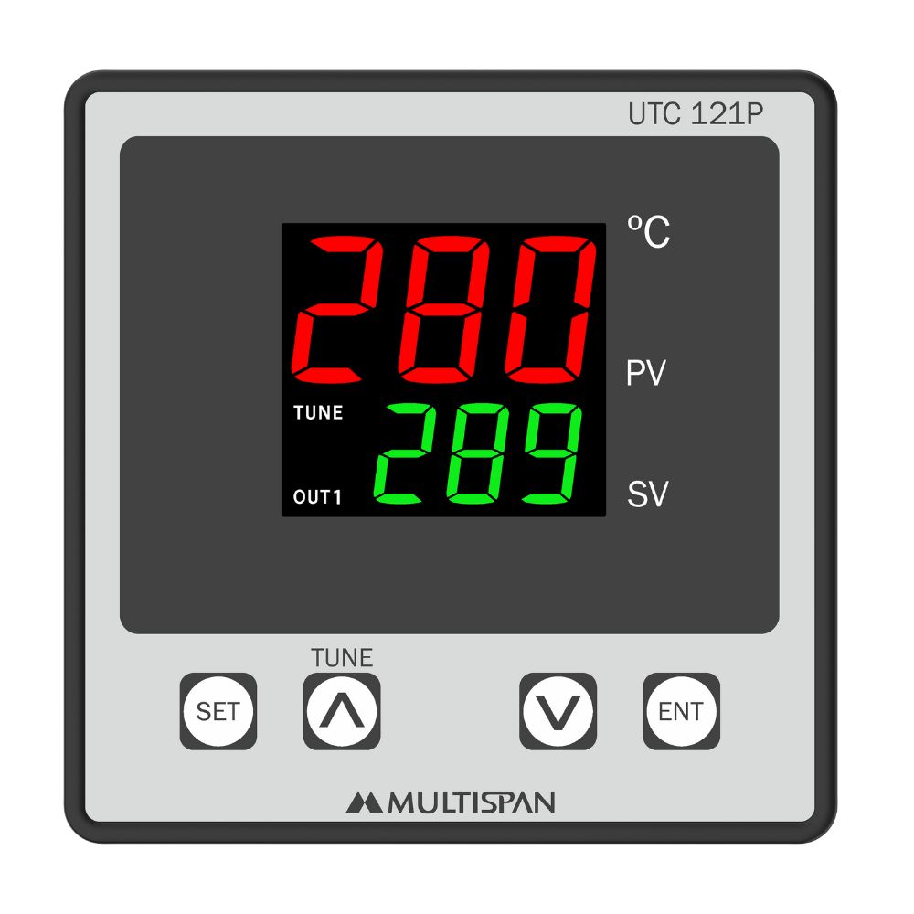 UTC-121P | 3-Digit Dual Display Single Output PID Controller