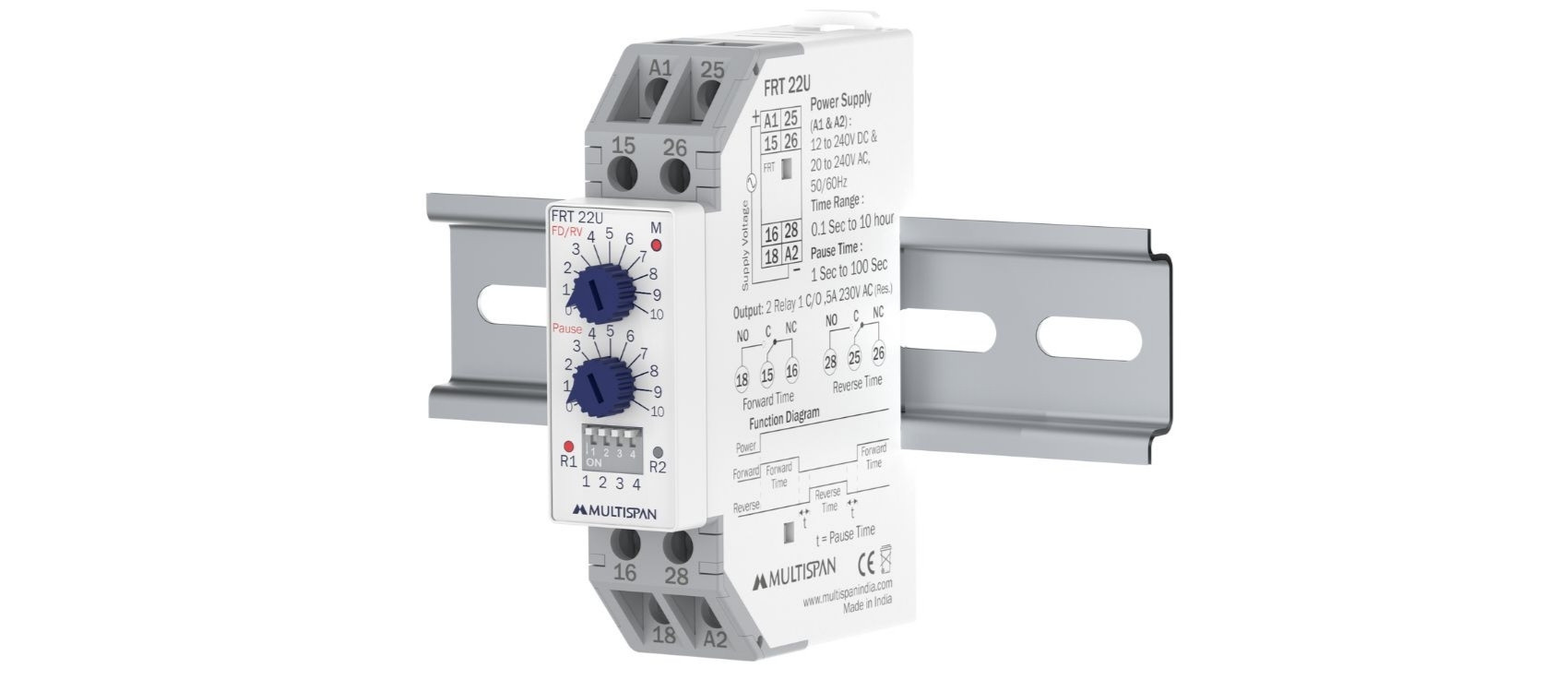 FRT-22U Forward Reverse Timer | Multispan