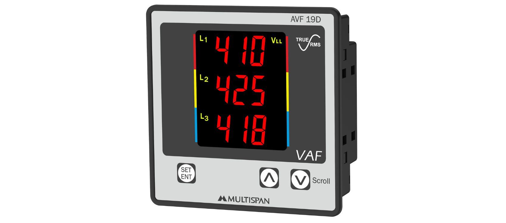AVF-19D Meter | 3 Phase Power and Energy Meters | Multispan