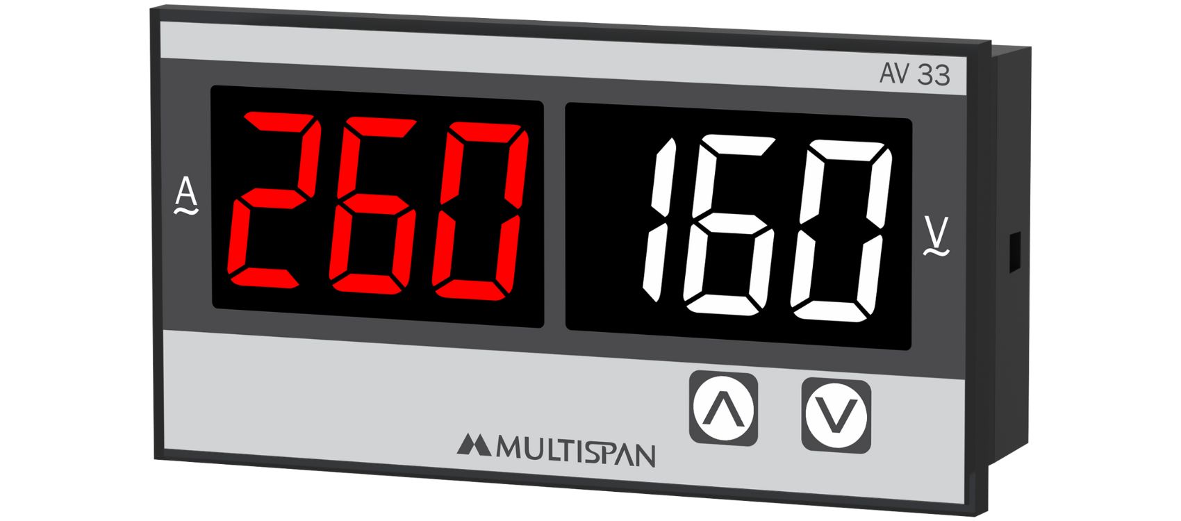 AV-33 | Ampere + Volt Combined Meter | Power & Energy Meter