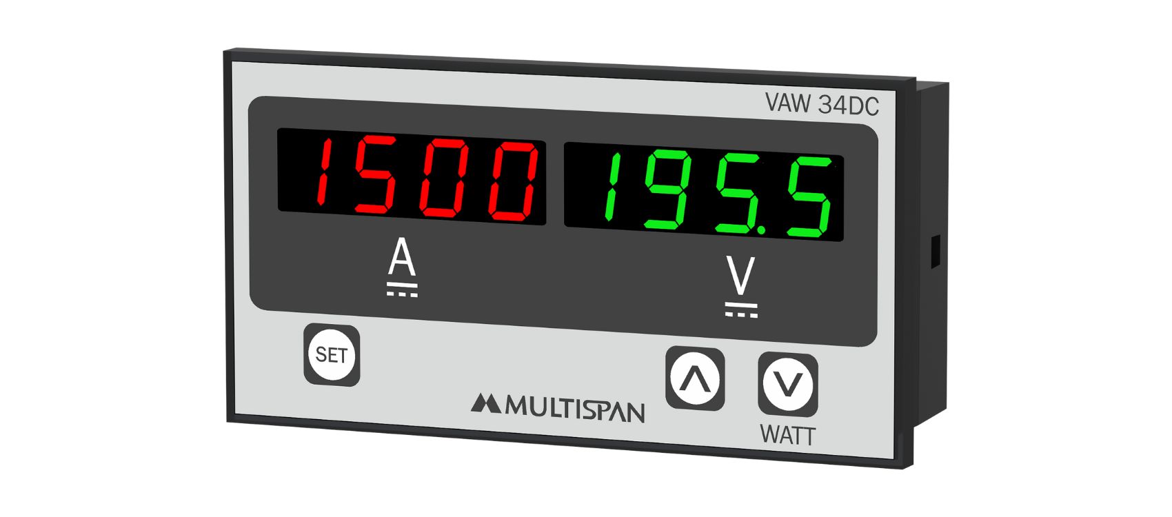VAW-34DC | DC Panel Meters | power and energy meter