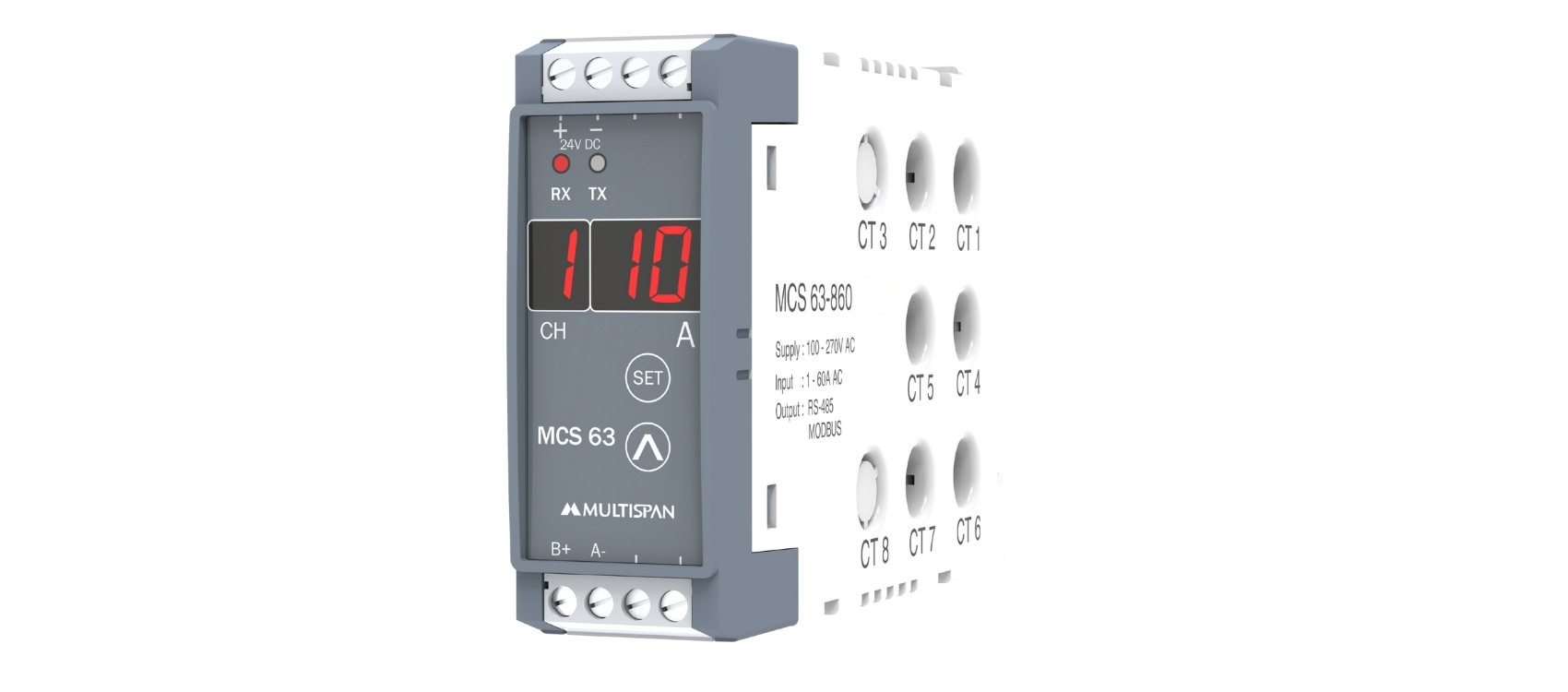 MCS-63 Multi-Channel Current Scanner | Multispan