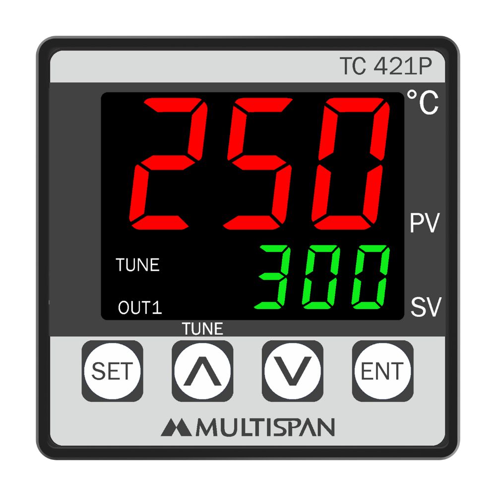 TC-421P | Fix Input Dual Display Temperature Controller