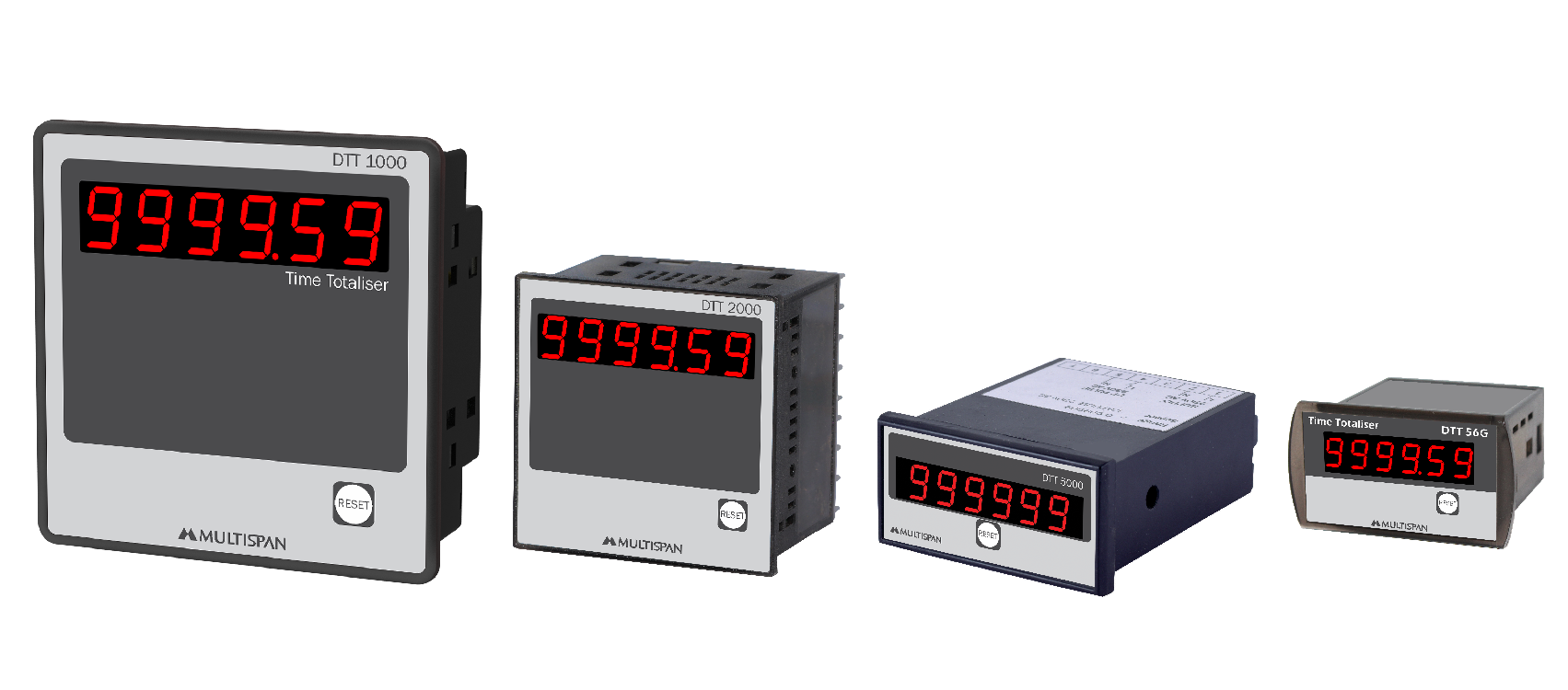 DTT-1000 Time Totaliser | Multispan