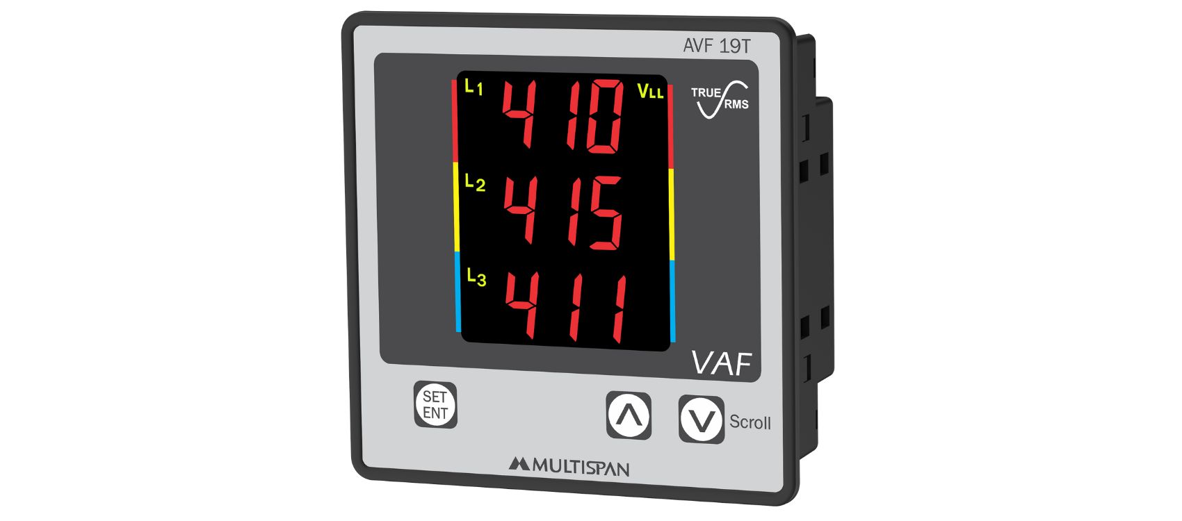 AVF-19T Meter | 3 Phase Power and Energy Meters | Multispan