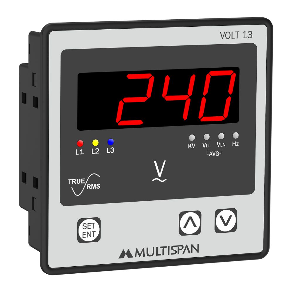 Volt-13 | 3 phase voltmeter | Power and Energy Meters