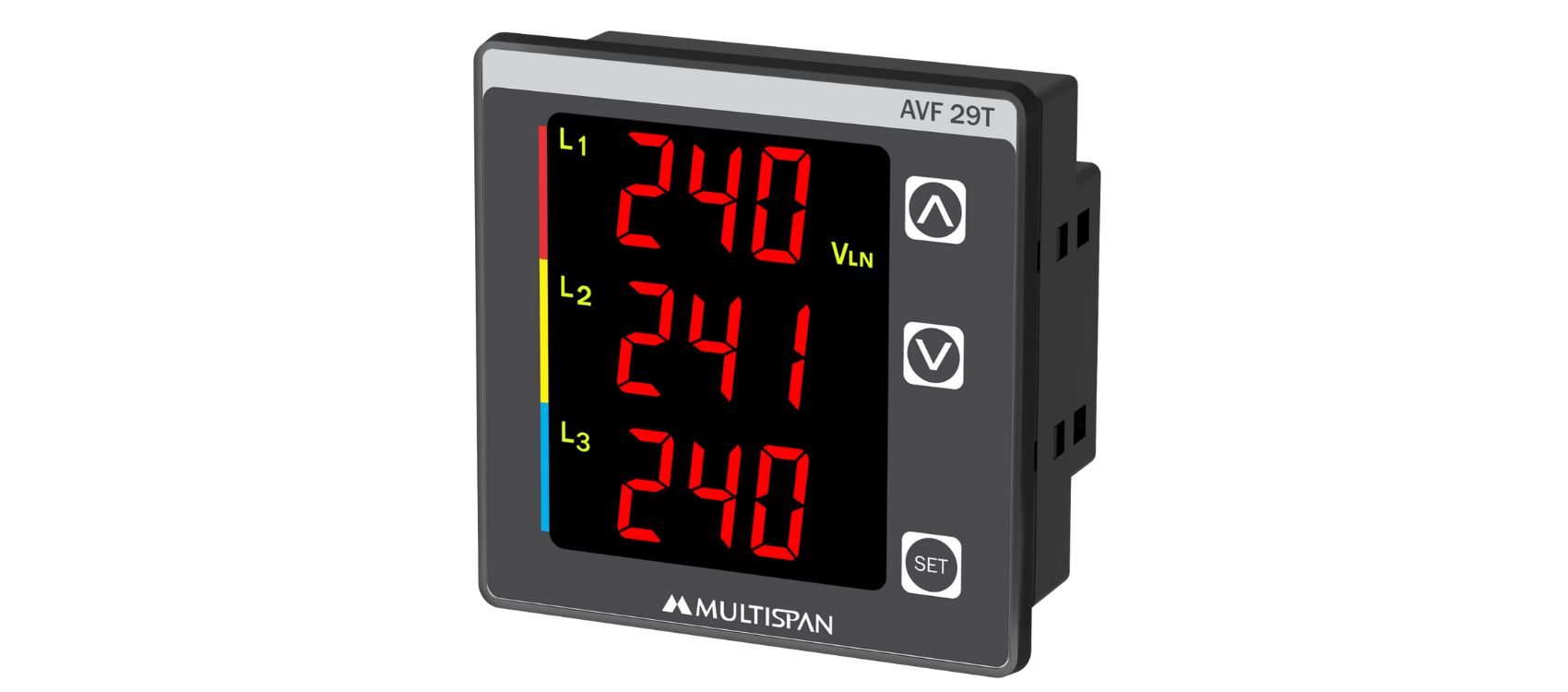 AVF-29T Meter | 3 Phase Power and Energy Meters | Multispan