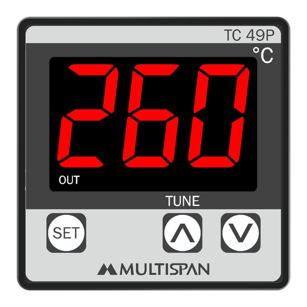 TC-49P Fix Input Single Display - Product Detail | Multispan