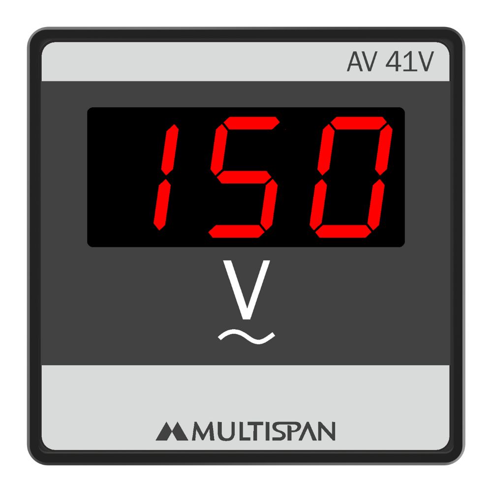 AV-41V | Single Phase AC Volt Meter | Power and Energy Meters