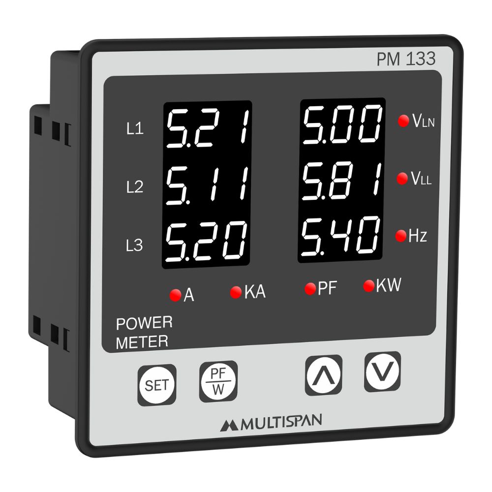 PM-133 | 3Ø Power Meter | Power and Energy Meter