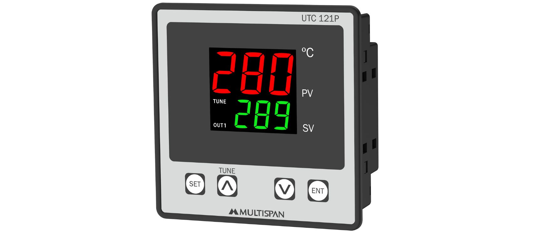UTC-121P | 3-Digit Dual Display Single Output PID Controller