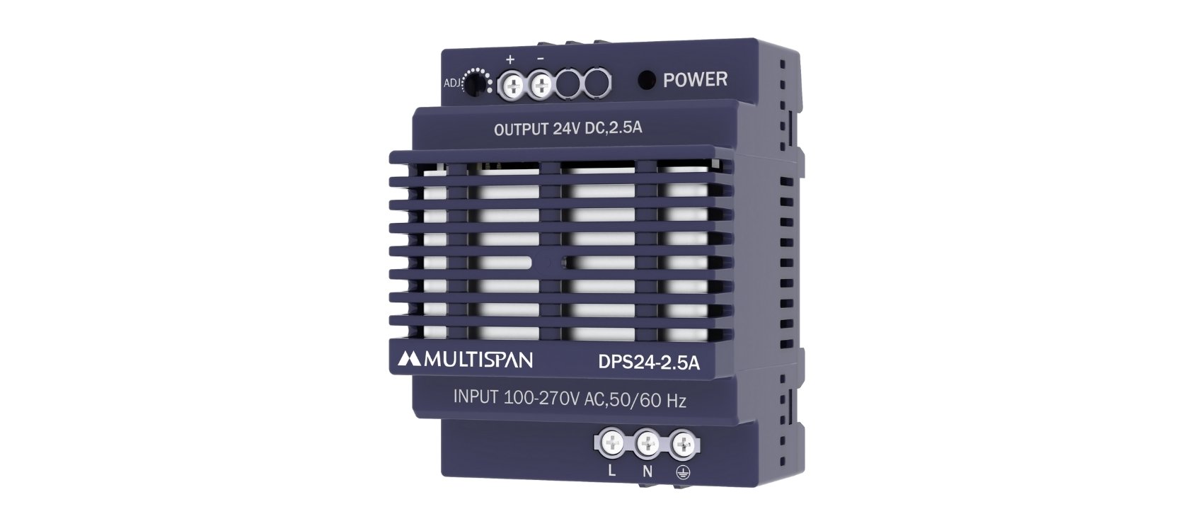 DPS24-2.5A SMPS | 24VDC 2.5A Industrial Power Supply