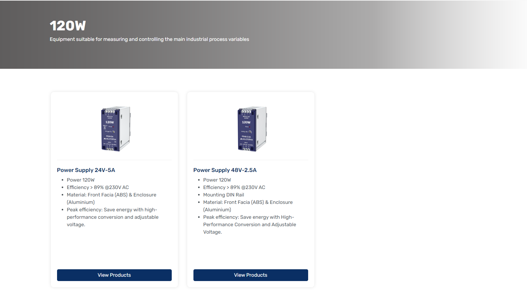 120W SMPS | Switch Mode Power Supply for Industry Use