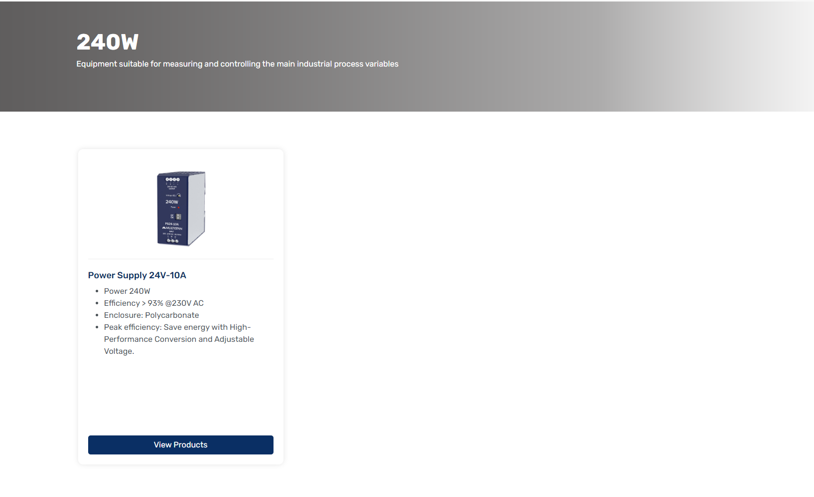 240W SMPS | High-Efficiency Industrial Power Supply