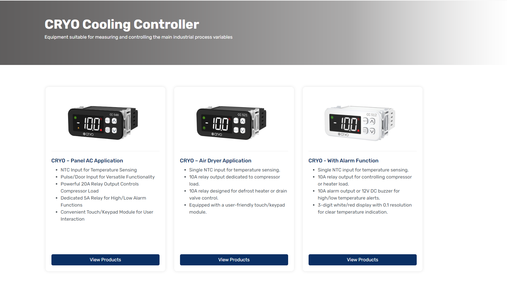Cryo cooling controller and Solutions | Multispan