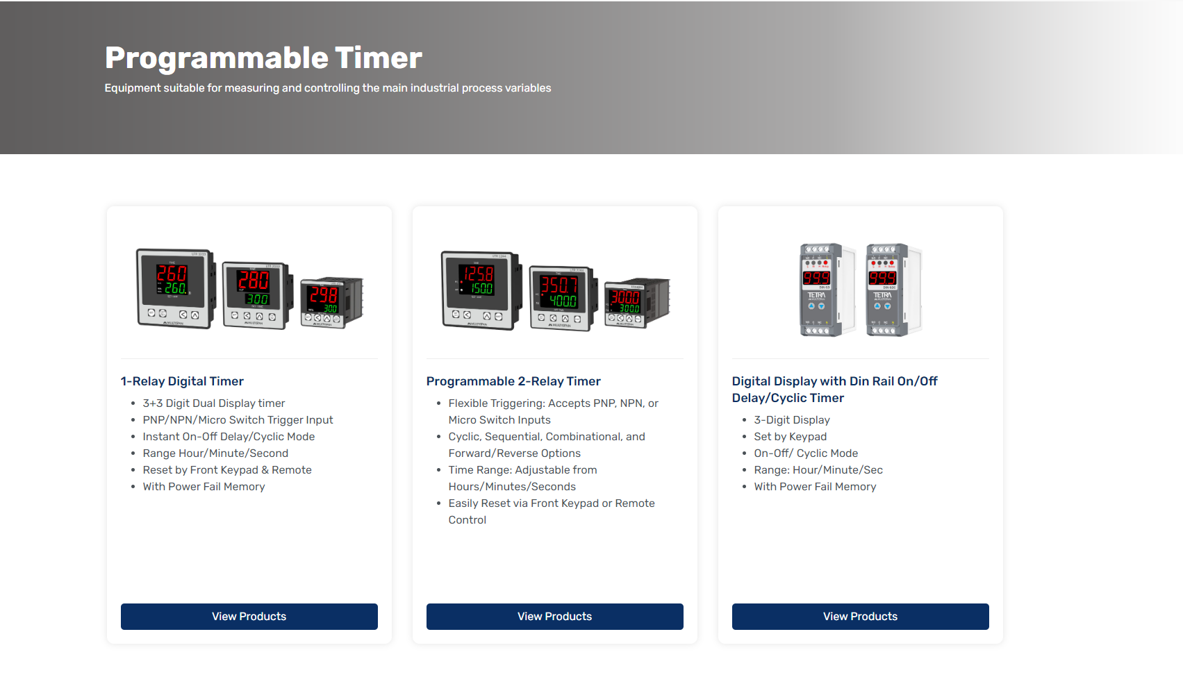 Programmable Timers | Versatile Timing Solutions - Multispan